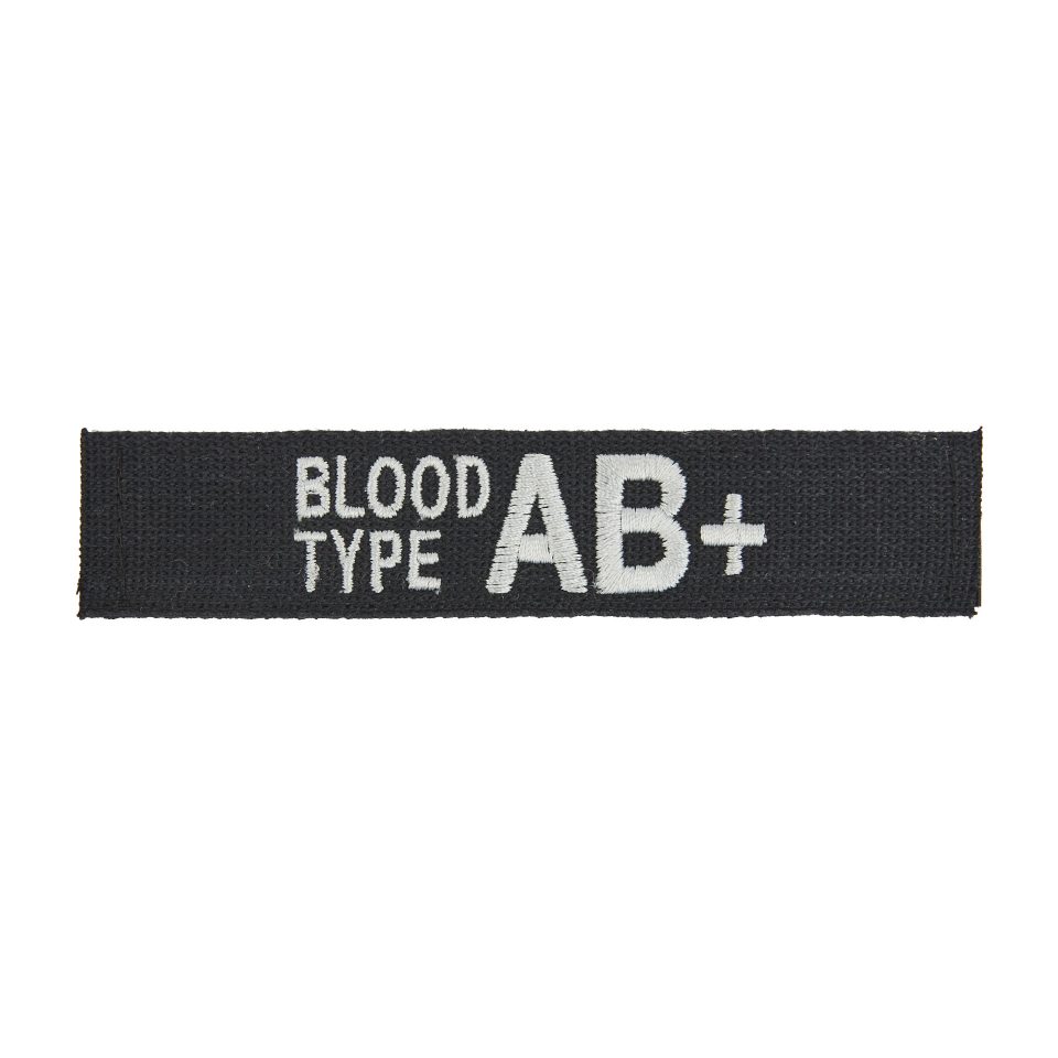 AB+ Blood Type-Velcro Patch - Sheriffs' Relief Association