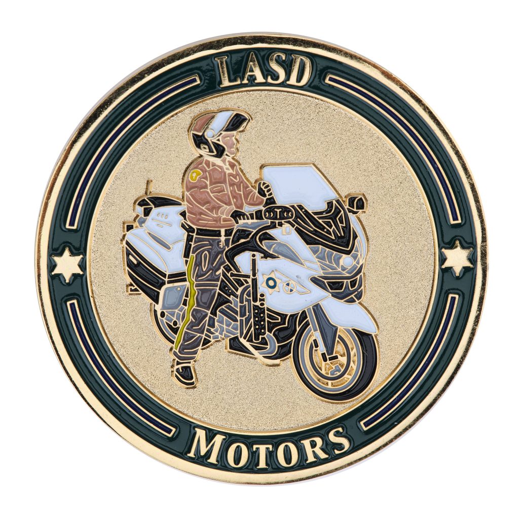 LASD Motors Challenge Coin - Sheriffs' Relief Association