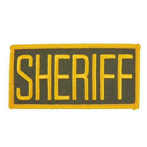 Sheriff Front Emblem-Velcro - Sheriffs' Relief Association