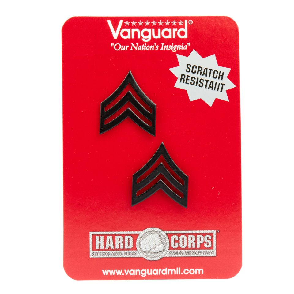 Sergeant Chevron/Black Metal - Sheriffs' Relief Association