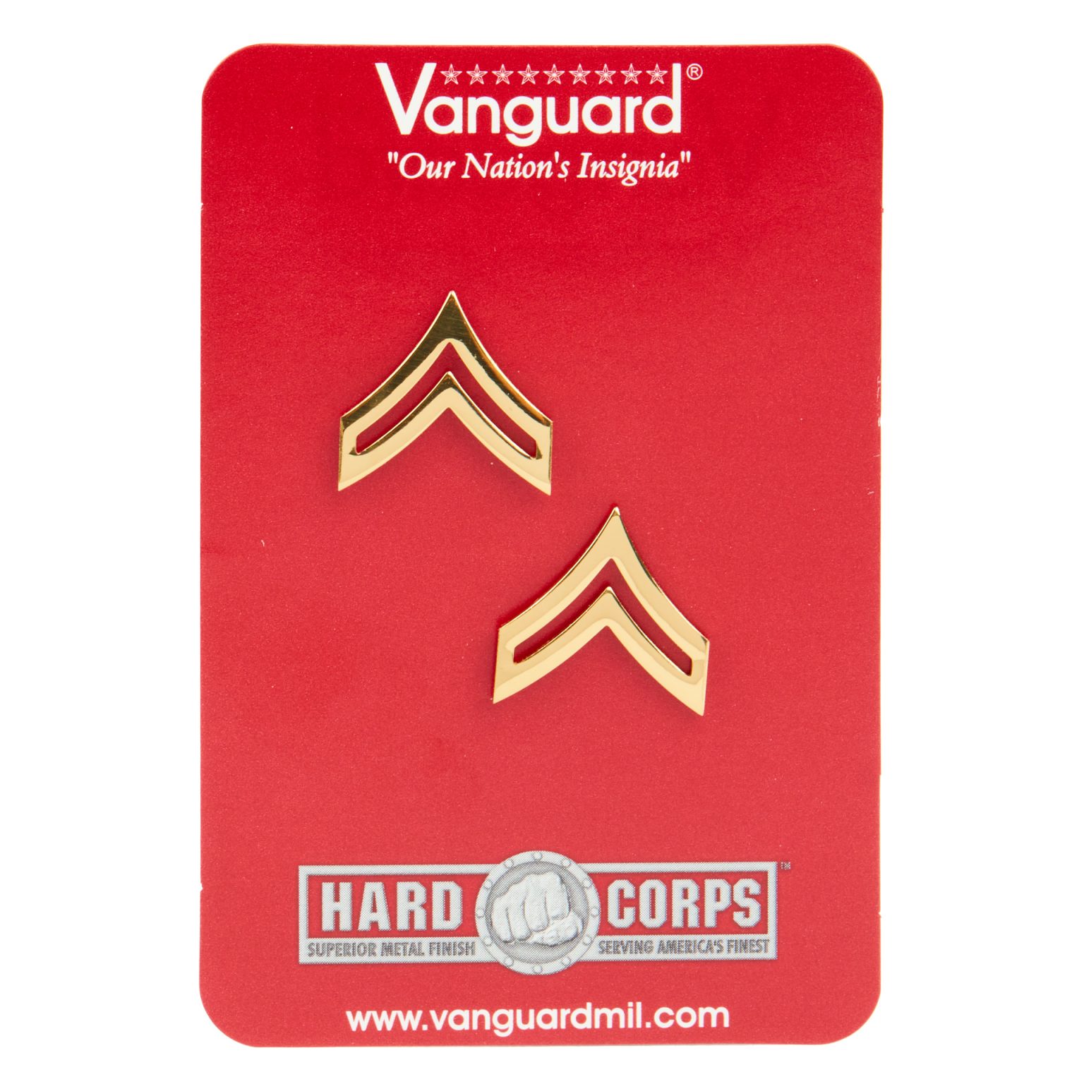 Bonus Deputy (Corporal) Chevron/Brass - Sheriffs' Relief Association