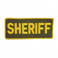 Sheriff Back Patch-Velcro (7" x 3") - Sheriffs' Relief Association