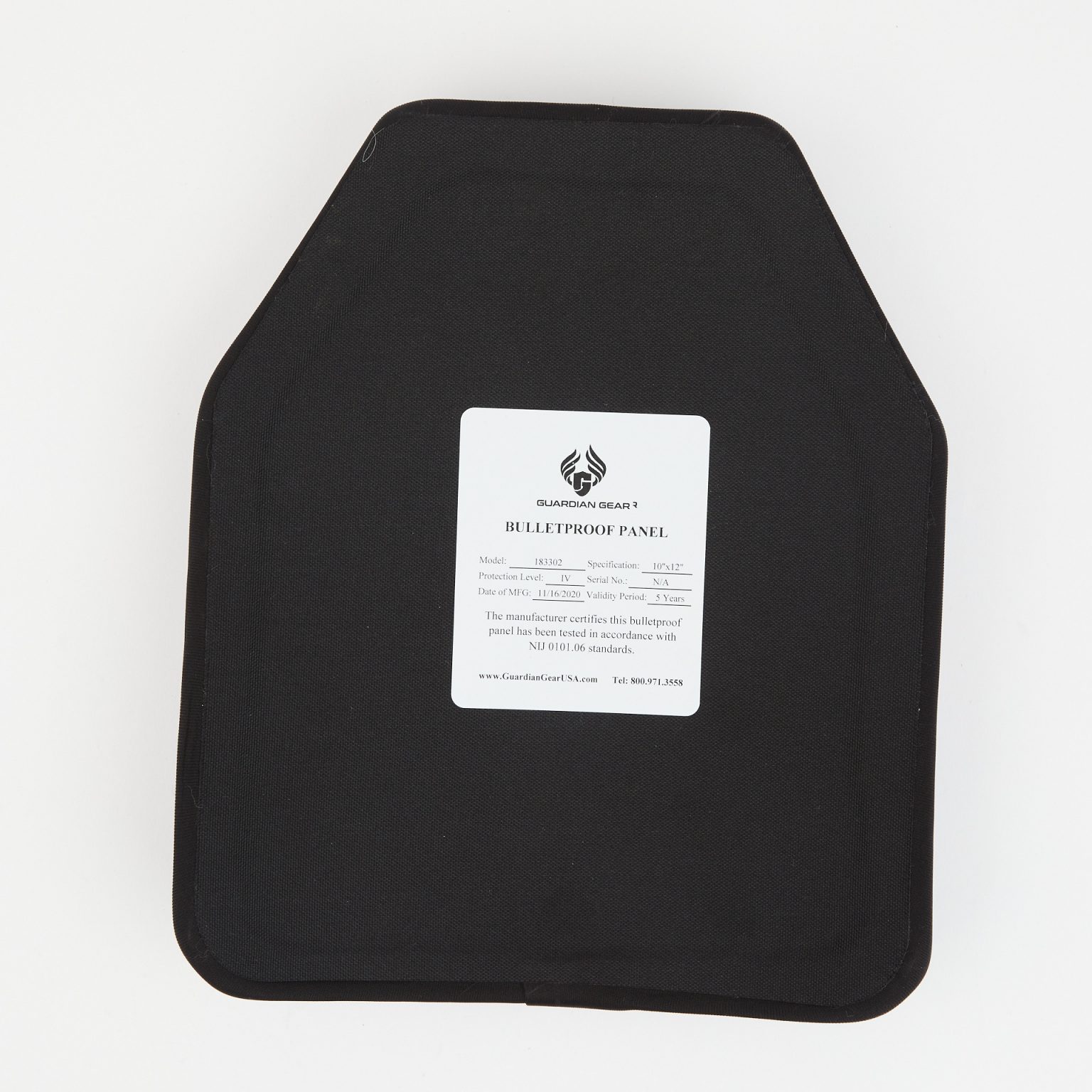 Level IV Rifle Plate (10" x 12") - Sheriffs' Relief Association