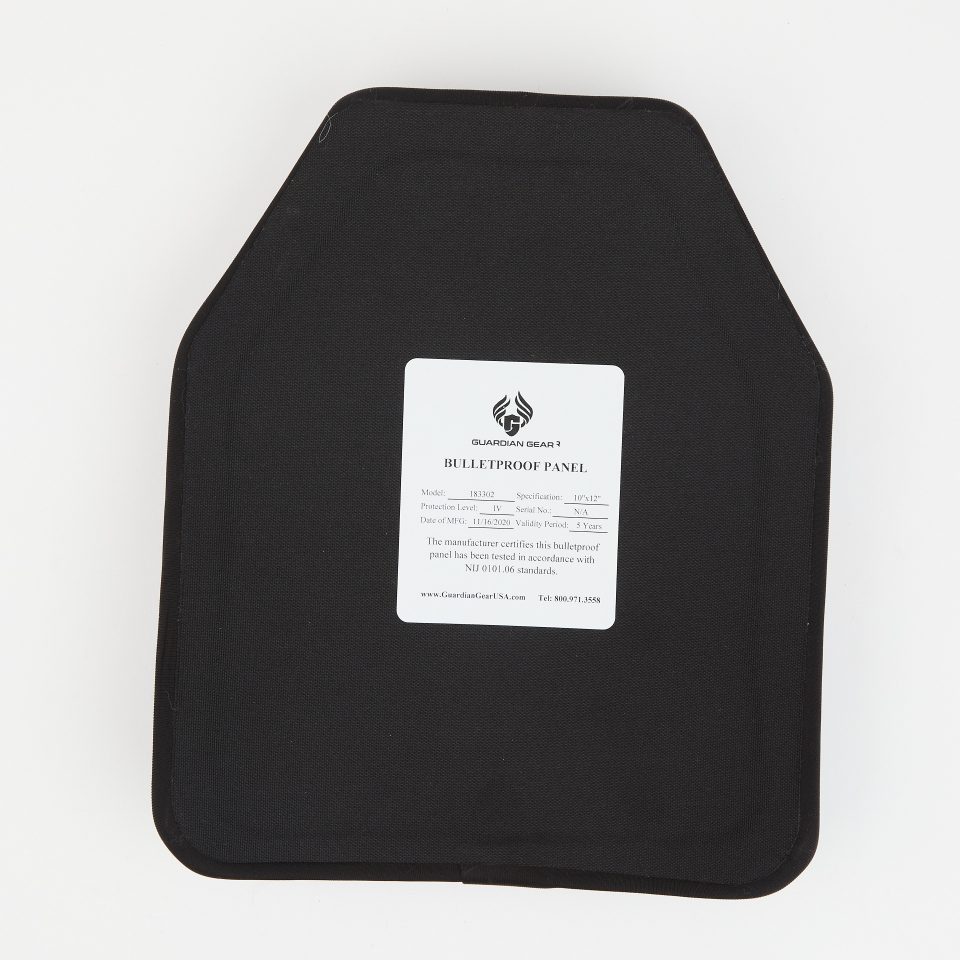 Level IV Rifle Plate (10" x 12") - Sheriffs' Relief Association