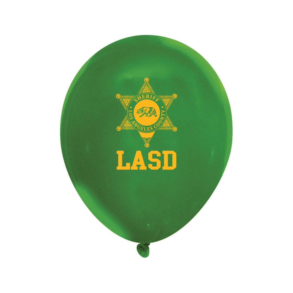 Badge/LASD Balloons-Bag of 10 - Sheriffs' Relief Association