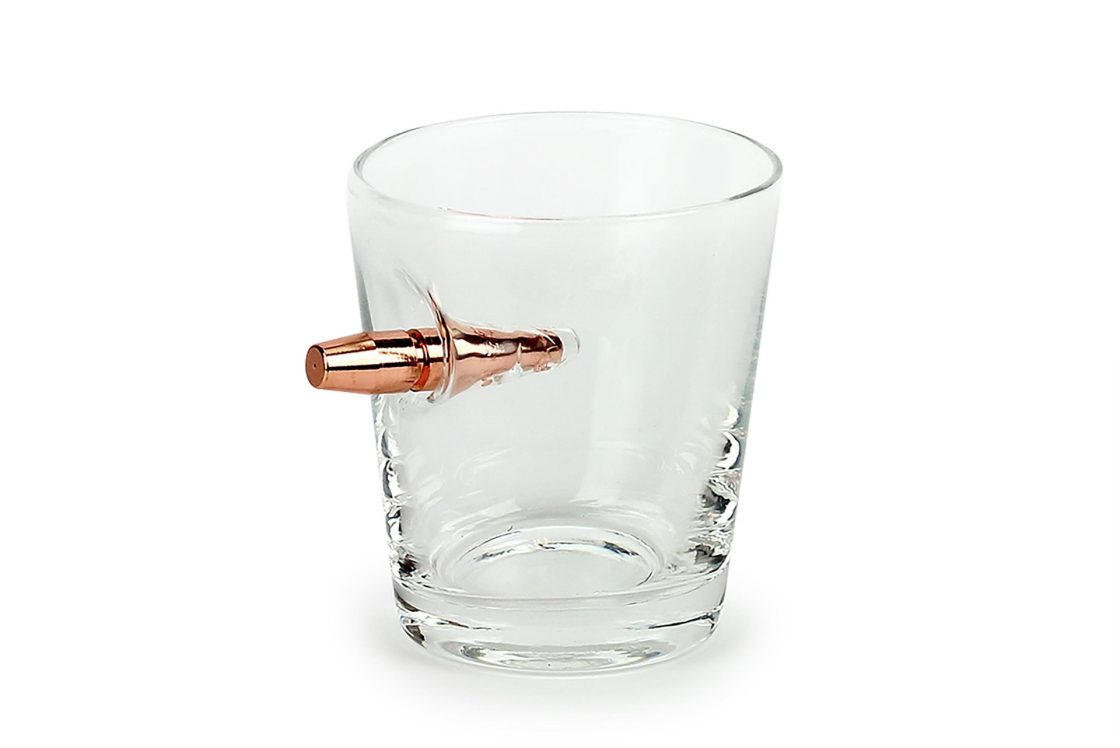 Last Man Standing Bullet Shot Glass - Sheriffs' Relief Association