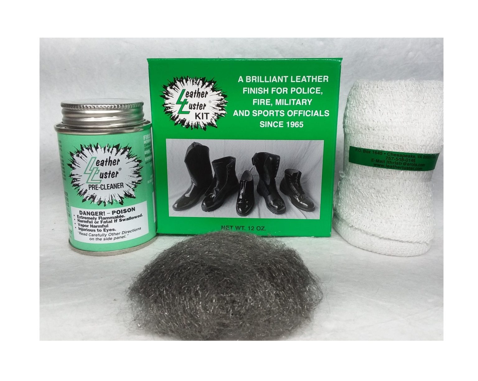Leather Luster Kit - Sheriffs' Relief Association