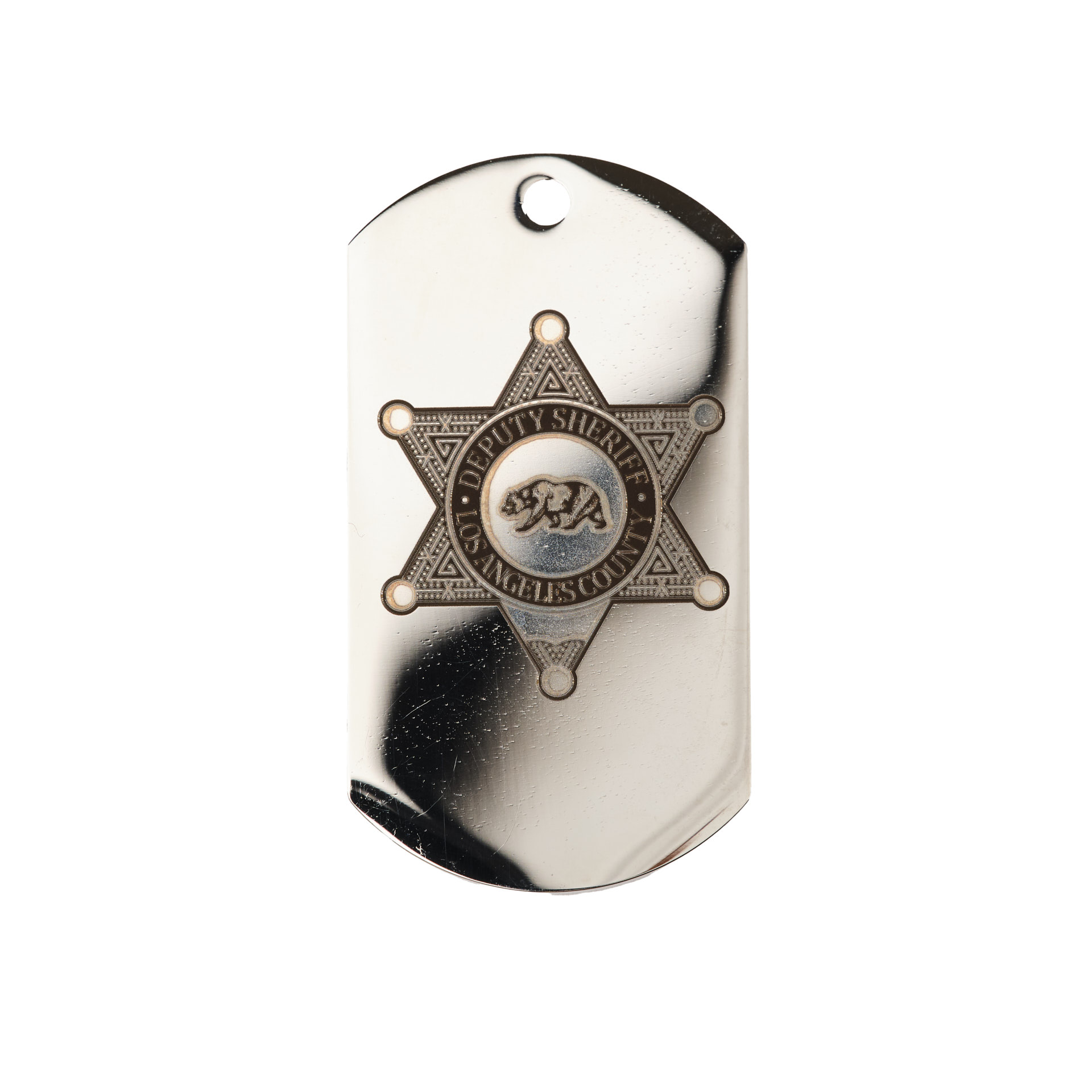 Decorative Sheriff Badge Dog Tag - Sheriffs' Relief Association