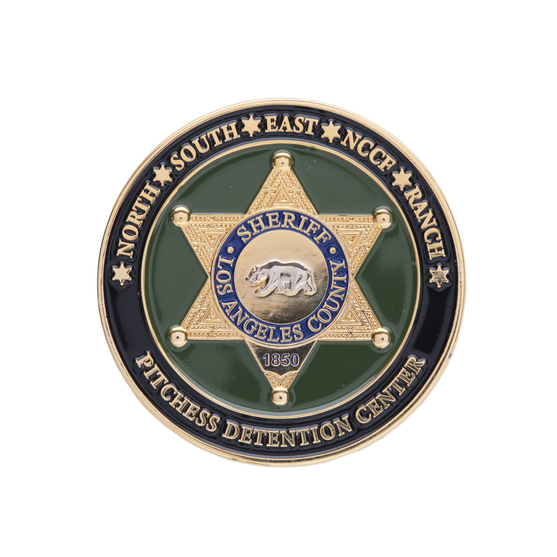 North/South/East/NCCF/Ranch PDC Challenge Coin - Sheriffs' Relief ...